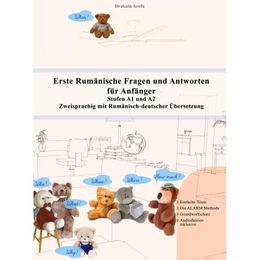 Erste Rumänische Fragen und Antworten für Anfänger, m. 16 Audio - Language Practice Publishing, Kartoniert (TB)