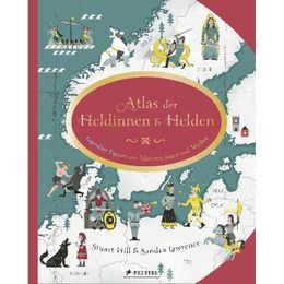 Atlas der Heldinnen und Helden - Sandra Lawrence, Stuart Hill, Gebunden