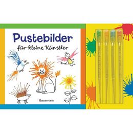 Bassermann Pustebilder für kleine Künstler, m. 4 Pipetten - Norbert Pautner, Kartoniert (TB)