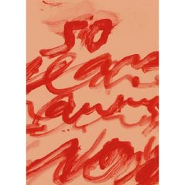 Fifty Years of Works on Paper - Cy Twombly, Kartoniert (TB)