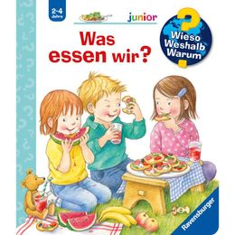 RAVENSBURGER VERLAG Was essen wir? / Wieso? Weshalb? Warum? Junior Bd.53 - Doris Rübel, Pappband