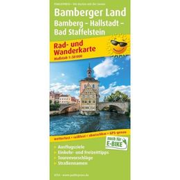 PublicPress Bamberger Land, Bamberg - Hallstadtt - Bad Staffelstein, Karte (im Sinne von Landkarte)