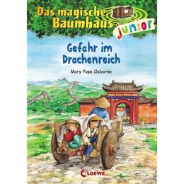 Loewe Gefahr im Drachenreich / Das magische Baumhaus junior Bd.14 - Mary Pope Osborne, Gebunden