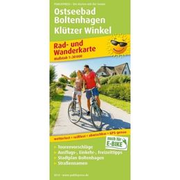 PublicPress Rad- und Wanderkarte Ostseebad Boltenhagen - Klützer Winkel, Karte (im Sinne von Landkarte)