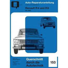 Reparaturanleitung / Renault R4 + R6 bis 1969, Gebunden