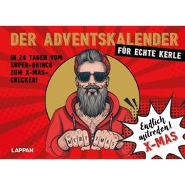 Lappan Verlag Der Adventskalender - in 24 Tagen vom Super-Grinch zum X-Mas-Checker! - Peter Gitzinger, Linus Höke, Roger Schmelzer, Gebunden