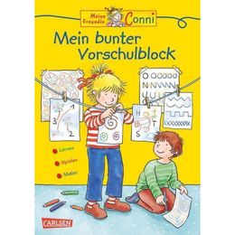 Mein bunter Vorschulblock / Conni Gelbe Reihe Bd.22 - Hanna Sörensen, Ruth Rahlff, Kartoniert (TB)