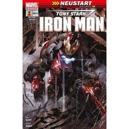 Tony Stark Iron Man - Neustart, Die Rückkehr einer Legende.Bd.1 - Dan Slott, Valerio Schiti, Max Dunbar, Kartoniert (TB)