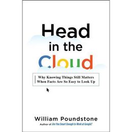 Head in the Cloud - William Poundstone, Kartoniert (TB)