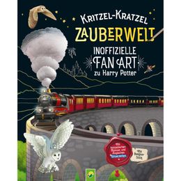Kritzel-Kratzel Zauberwelt - Inoffizielle Fan Art zu Harry Potter - Katharina Bensch, Schwager & Steinlein Verlag, Kartoniert (TB)