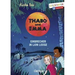 Oetinger Einbrecher in Lion Lodge / Thabo und Emma Bd.3 - Kirsten Boie, Gebunden