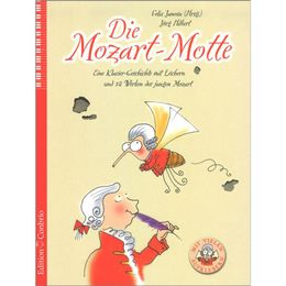 Die Mozart-Motte - Wolfgang Amadeus Mozart, Kartoniert (TB)