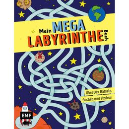 Mein Mega-Labyrinthe-Buch, Kartoniert (TB)