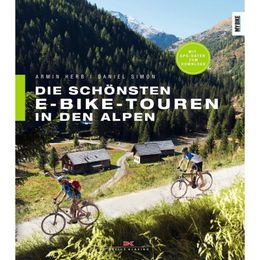 Delius Klasing Verlag Die schönsten E-Bike-Touren in den Alpen - Armin Herb, Daniel Simon, Kartoniert (TB)