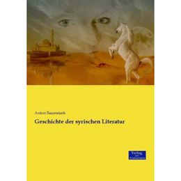 Geschichte der syrischen Literatur - Anton Baumstark, Kartoniert (TB)