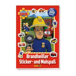 Feuerwehrmann Sam: Brandheißer Sticker- und Malspaß, Kartoniert (TB)