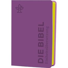 Die Bibel. Einheitsübersetzung (Revision 2017), Senfkorn, Handschmeichler lila, Flex. Einband