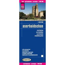 World Mapping Project / Reise Know-How Landkarte Aserbaidschan (1:400.000). Azerbaijan / Azerbaidjan / Azerbaiyán, Karte (im Sinne von Landkarte)