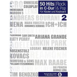 Bosworth 50 Hits in C-Dur Rock & Pop, Für Klavier und Keyboard.Bd.2, Kartoniert (TB)