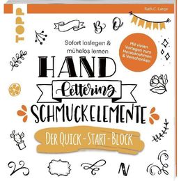 Handlettering Schmuckelemente. Der Quick-Start-Block - Ruth C. Lange, Taschenbuch