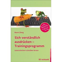 Sich verständlich ausdrücken - Trainingsprogramm - Katrin Baum, Cornelia Deeg, Kartoniert (TB)
