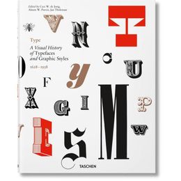Taschen Type. A Visual History of Typefaces & Graphic Styles - Alston W. Purvis, Cees W. de Jong, Gebunden