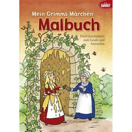 Mein Grimms Märchen Malbuch, Kartoniert (TB)
