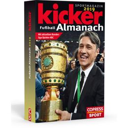 kicker sportmagazin / Kicker Fußball Almanach 2019 - Kicker Sportmagazin, Kartoniert (TB)