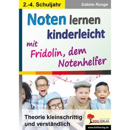 Noten lernen kinderleicht - Sabine Runge, Kartoniert (TB)