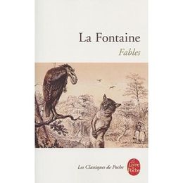 Hachette Fables - Jean de Lafontaine, Taschenbuch