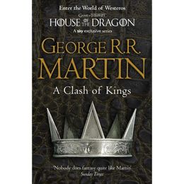 A Song of Ice and Fire 02. A Clash of Kings - George R. R. Martin, Taschenbuch