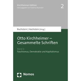 Nomos Otto Kirchheimer - Gesammelte Schriften.Bd.2, Gebunden
