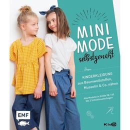 Minimode selbstgenäht - Kinderkleidung aus Baumwollstoffen, Musselin und Co. nähen - Anja Fürer, Gebunden