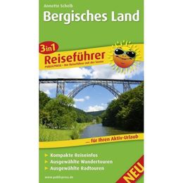 3in1-Reiseführer / 3in1-Reiseführer Bergisches Land - Annette Schelb, Kartoniert (TB)