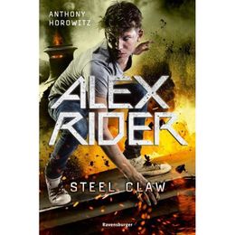 RAVENSBURGER VERLAG Steel Claw / Alex Rider Bd.11 - Anthony Horowitz, Taschenbuch