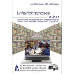 Unterrichtsanalyse online, mit DVD-ROM - Jan Mühlhausen, Ulf Mühlhausen, Kartoniert (TB)