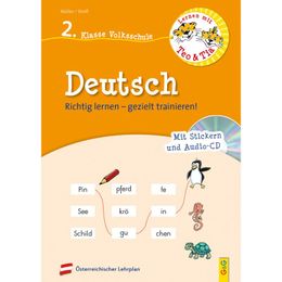 Lernen mit Teo und Tia / Lernen mit Teo und Tia Deutsch - 2. Klasse Volksschule, m. Audio-CD - Erika Stoifl, Verena Müller, Kartoniert (TB)