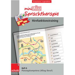 miniLÜK-Sprachtherapie - Hirnfunktionstraining.H.6 - Jürgen Steiner, Christin Zöllner, Geheftet