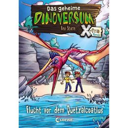 Loewe Flucht vor dem Quetzalcoatlus / Das geheime Dinoversum X-tra Bd.4 - Rex Stone, Gebunden