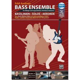 Alfred Music Publishing Bass Ensemble, m. 1 DVD-ROM plus - Eddi Andreas, Kartoniert (TB)