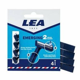Lea Rasierklingen Emerging 2 Klingen Einwegklingen Pack 4 Einheiten