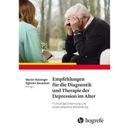 Empfehlungen für die Diagnostik und Therapie der Depression im Alter, Kartoniert (TB)
