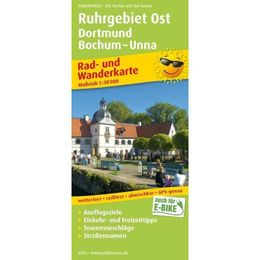 PublicPress Rad- und Wanderkarte Ruhrgebiet Ost, Dortmund, Bochum - Unna, Karte (im Sinne von Landkarte)
