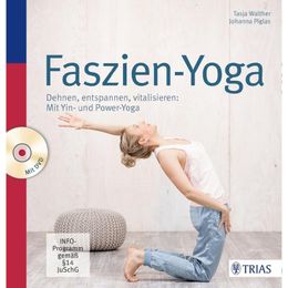 Trias Faszien-Yoga, m. DVD - Tasja Walther, Johanna Piglas, Kartoniert (TB)