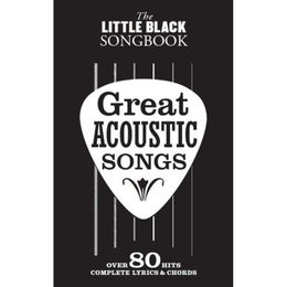 Bosworth The Little Black Songbook / The Little Black Songbook: Great Acoustic Songs, Kartoniert (TB)