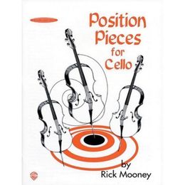 Alfred Music Publishing Position Pieces for Cello - Rick Mooney, Kartoniert (TB)