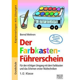 Der Farbkasten-Führerschein - Bernd Wehren, Kartoniert (TB)