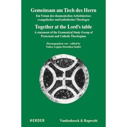 Vandenhoeck & Ruprecht Gemeinsam am Tisch des Herrn / Together at the Lord's table, Kartoniert (TB)