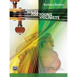 Alfred Music Publishing Scales for Young Violinists - Barbara Barber, Kartoniert (TB)