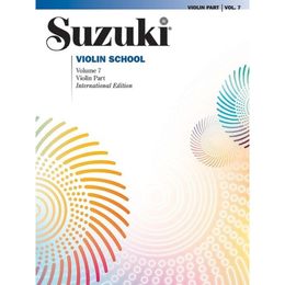 Alfred Music Publishing Suzuki Violin School, Violin Part.Vol.7 - Shinichi Suzuki, Geheftet
